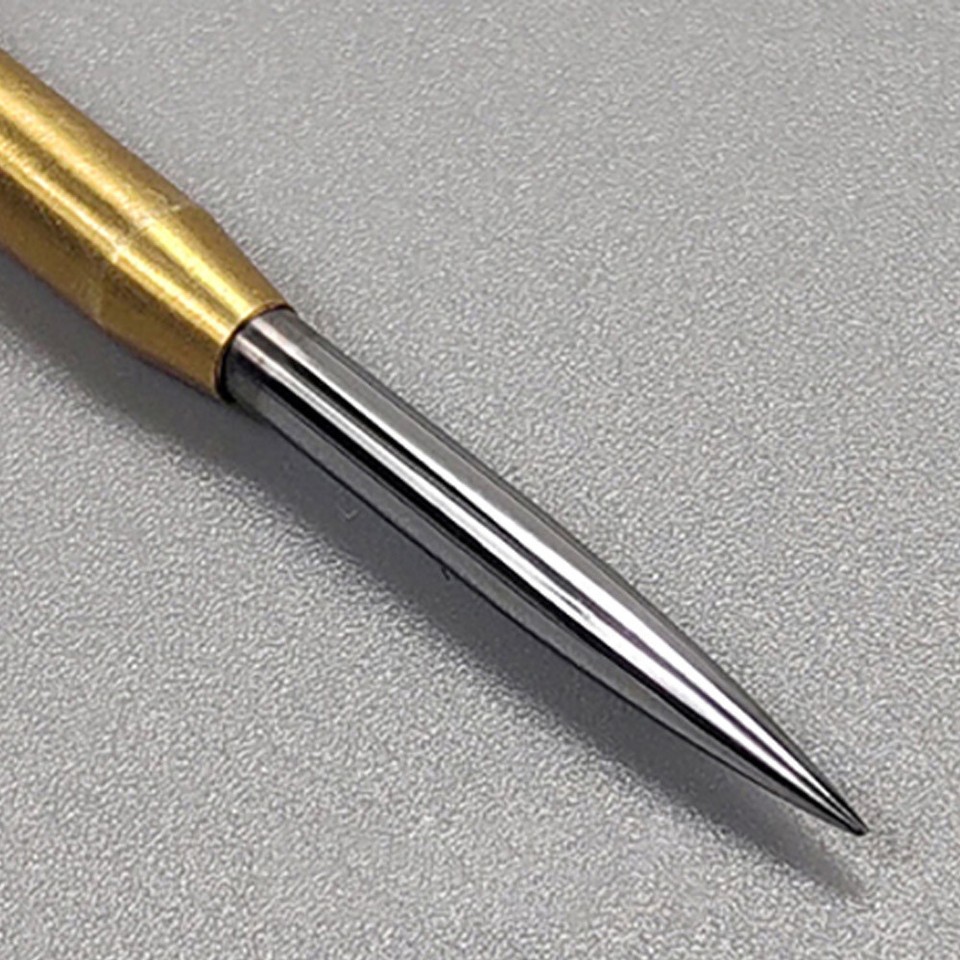 DIY Gold Silver Leather Craft Carving Stamping Knife Etching ...