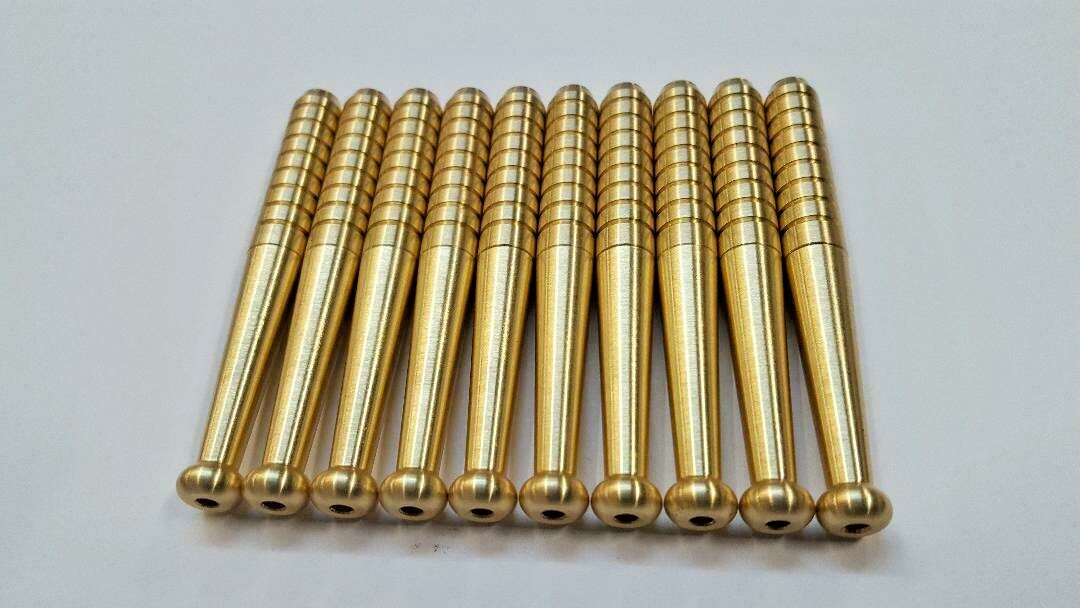 LOT OF SOLID BRASS METAL ONE HITTER PIPE DUGOUT BAT 2", 55% OFF