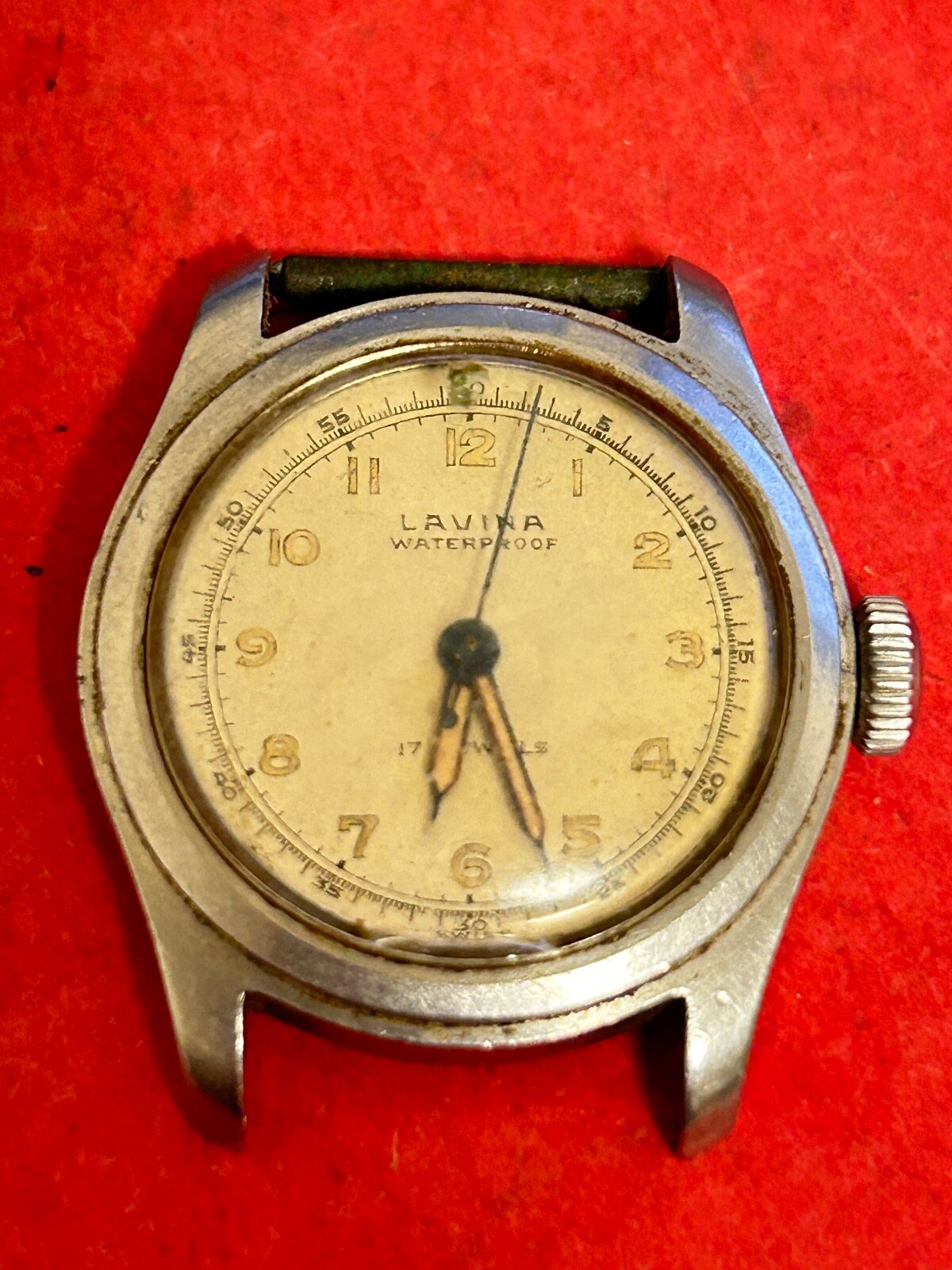 vintage Lavina Watch Movement 17 Jewels for parts (K96) | eBay.de