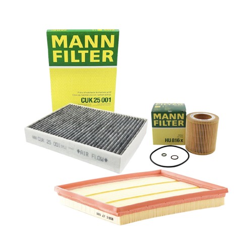 MANN-FILTER Oil HU816X Air C27026 Cabin CUK25001 Filters RAPKIT335 | eBay