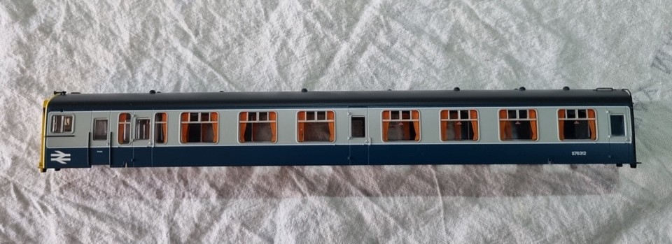 Bachmann 32-642Z OO Gauge Class 438 4-TC 8022 Blue Grey NSE Bodies ...