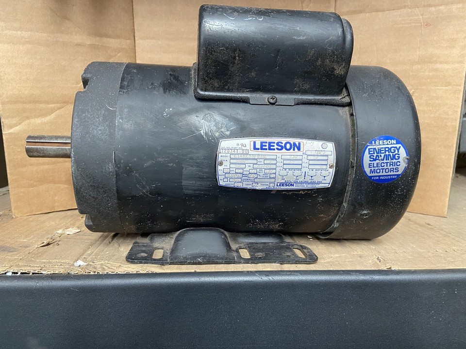 Leeson Motor 3 HP, Model # C145K34FB3D | eBay