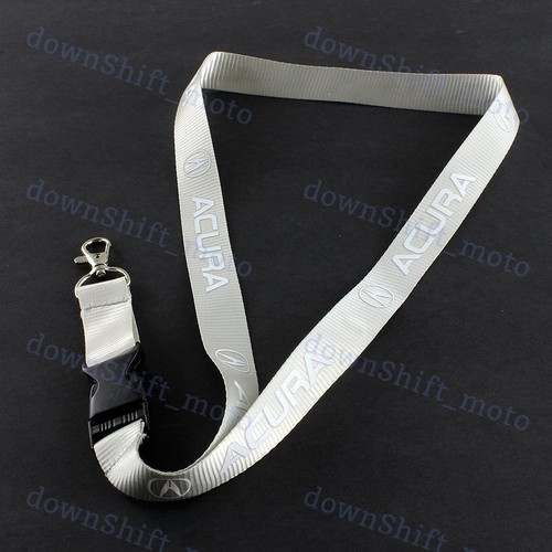 Silver Keychain Lanyard Quick Release Key chain for Acura INTEGRA RSX ...