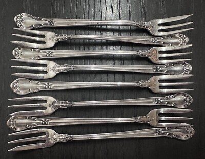Gorham Sterling Silver Chantilly Lion & Anchor Pickle Fork No Mono ...