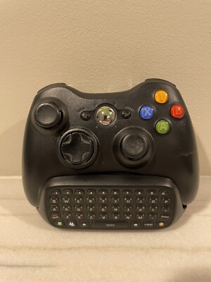 Official Microsoft Xbox 360 Wireless Controller Authentic with Chat pad ...