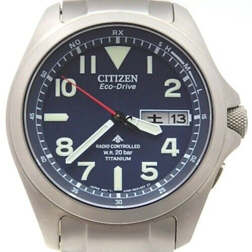 Citizen Promaster Land AT6080-53L Eco-Drive Super Titanium Sapphire ...