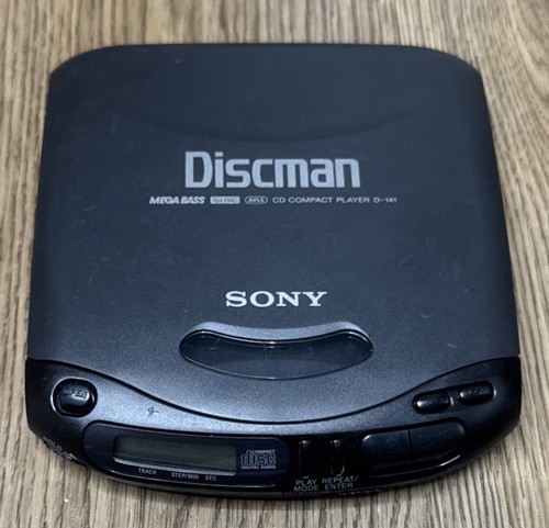 SONY Discman D-141 Digital Mega Bass Portable Compact Disc Player CD ...