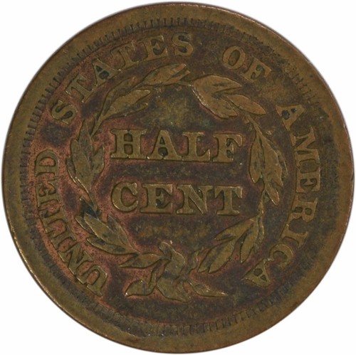 1855 Half Cent VF Uncertified #216 | eBay