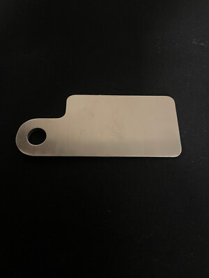 Motorcycle Inspection Plate Texas Style 2.5 Inch x1.5 Inch Stainless ...