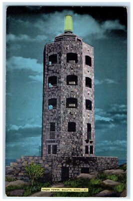 1940 Enger Tower Memorial Tower Lake Superior Exterior Duluth Minnesota ...