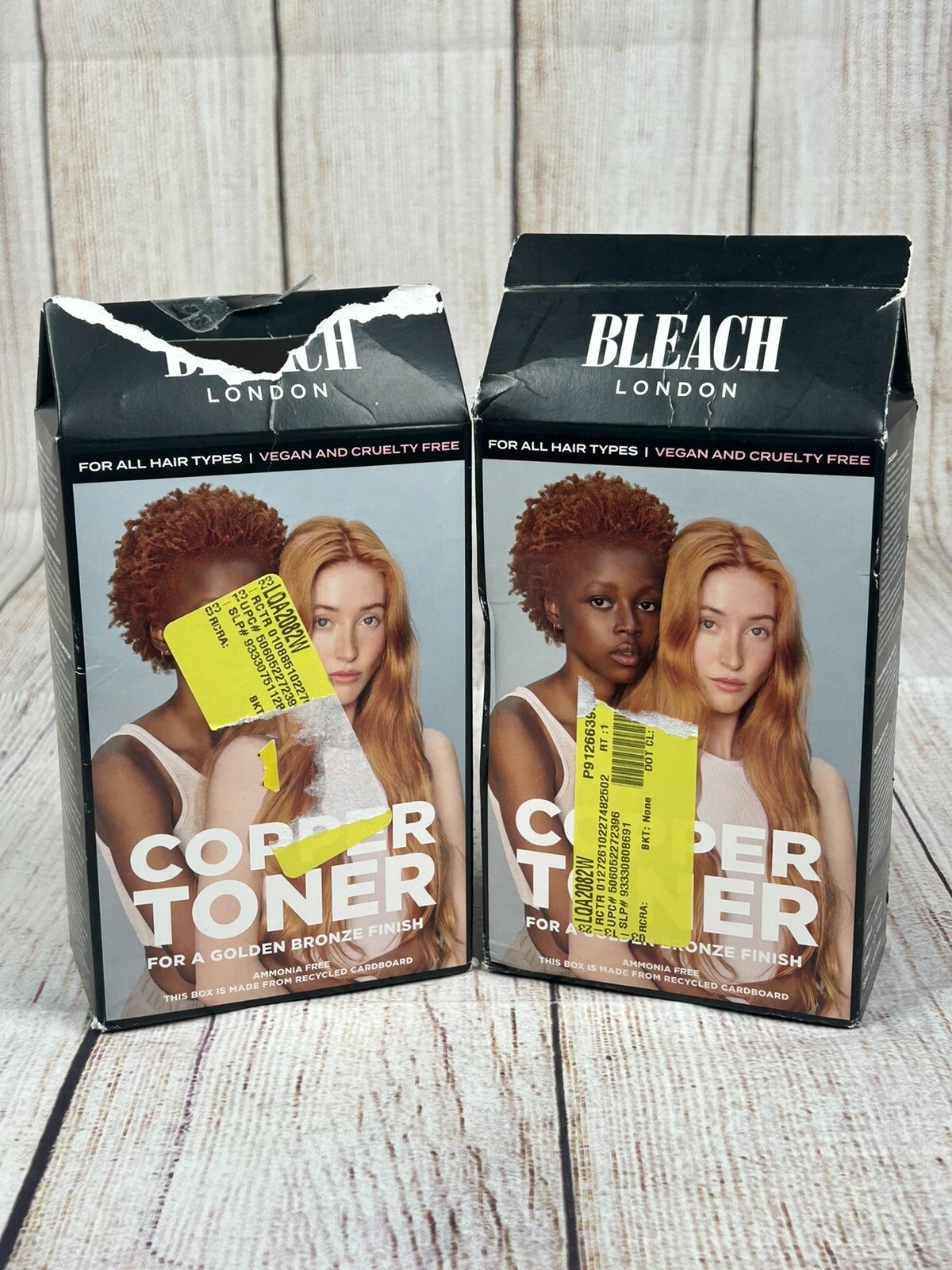 Bleach London Copper Toner For All Hair Types Golden Brown Semi (Lot of ...