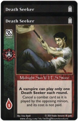 Death Seeker x2 Heirs to the Blood 2020 BCP V:TES VTES Vampire CCG | eBay