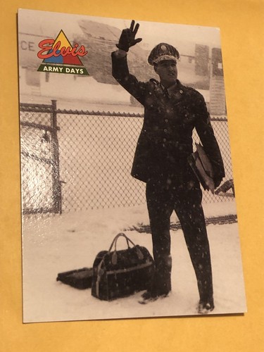 Elvis Presley The Elvis Collection Trading Card Elvis Army Days #67 | eBay