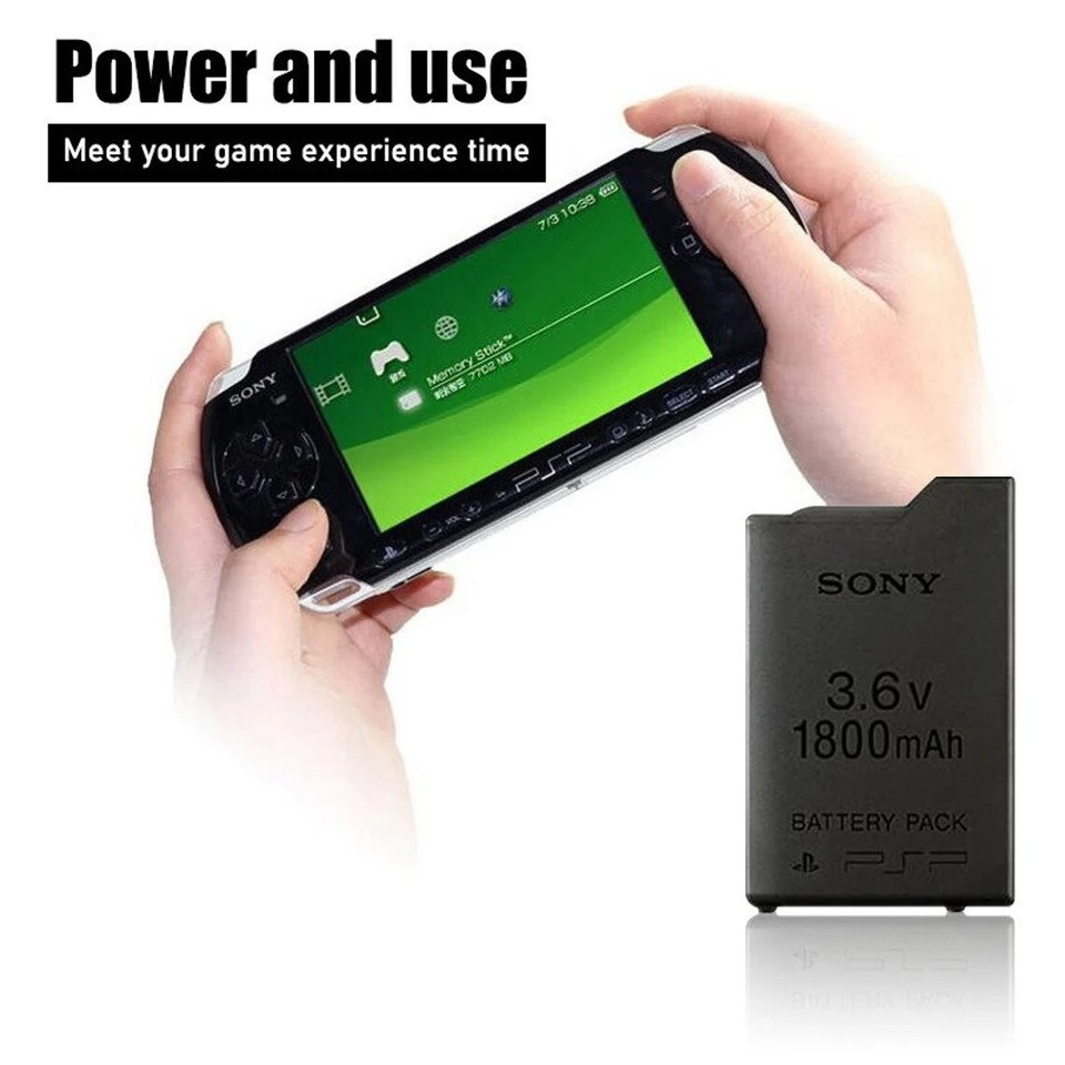 Rechargeable Battery for Sony PSP-110 PSP-1001 PSP 1000 Fat New 3.6V ...