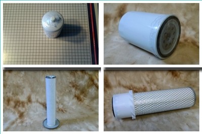 Oil, Fuel, And Air Filter Kit MEP804A Military Generators Isuzu Diesel ...