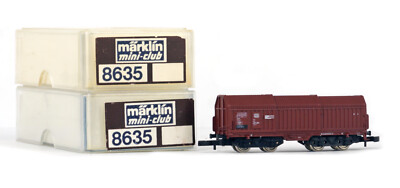 ONE MARKLIN Z Gauge MINI-CLUB 8635 DB Freight Cars Teleskop-Haubenwagen ...