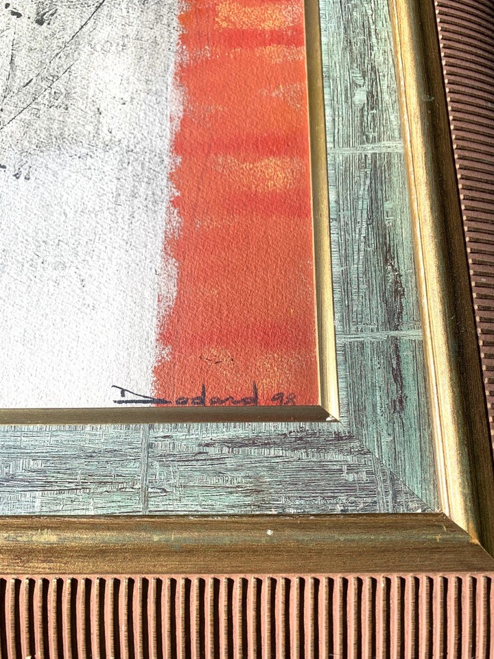 Philippe Dodard Rare Original Listed Abstract Painting known as Picasso ...