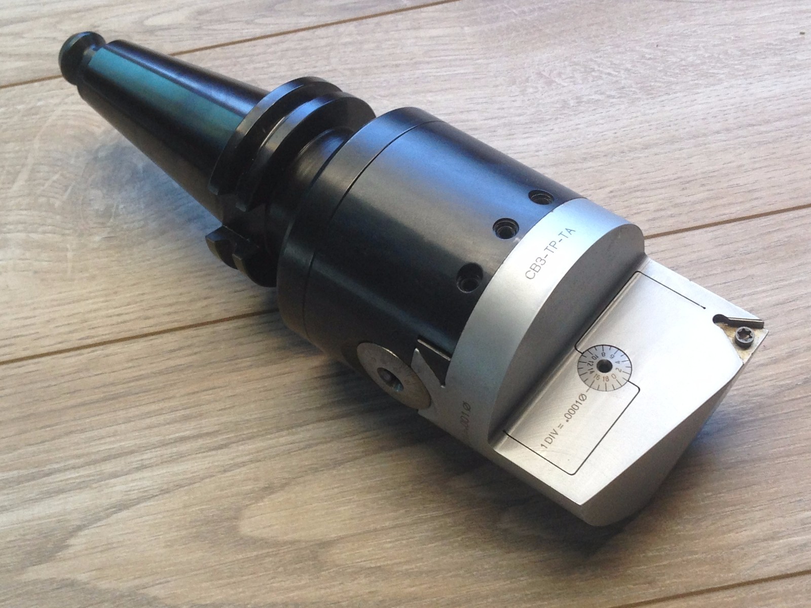 MINT CRITERION CB 3TP TA INDEXABLE BORING HEAD .001 / .0001 W/ CAT40 ...