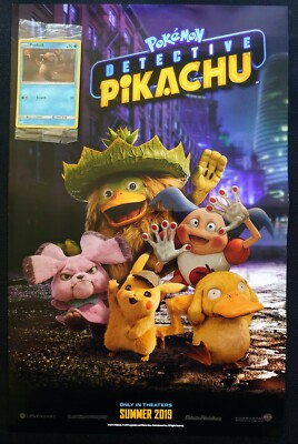 Detective Pikachu Checklist Poster - Pokemon - Ludicolo Snubbull ...