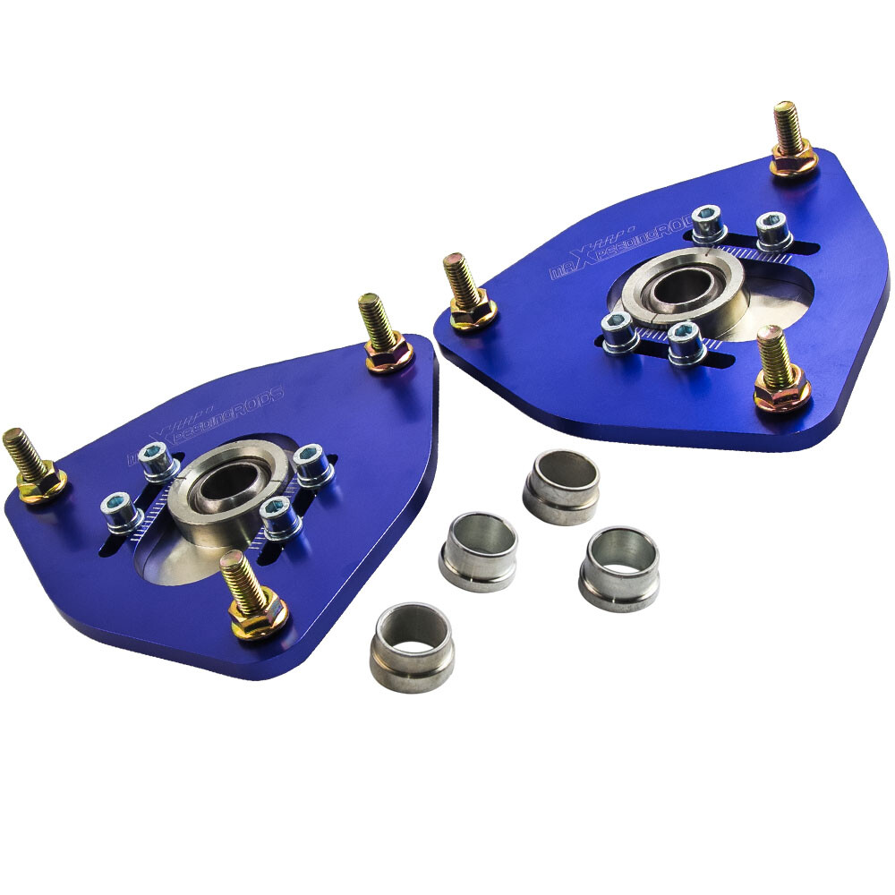 Front Camber Plates Top Mounts Coilover for Subaru Impreza GG GD Saloon ...