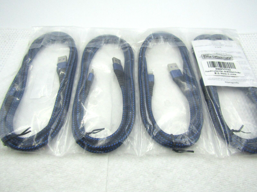 4 Pack 1m Generic USB-A Charge Cable for pre-2018 iPhone iPad iPod | eBay