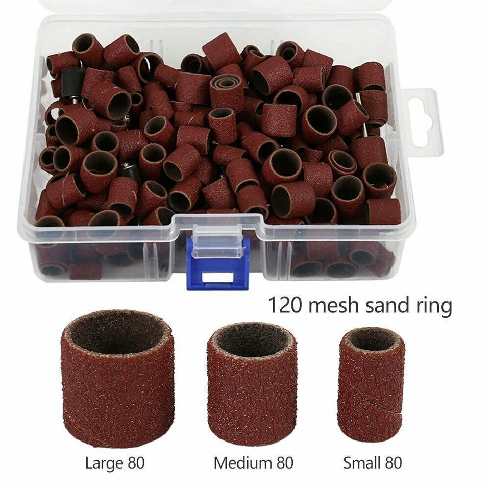 252Pcs Sanding Drum Kit For Bits Dremel Accessories Rotary Tool For ...