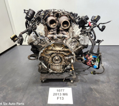 OEM BMW F12 F13 M5 M6 Engine Motor Long Block S63 4.4L Twin Turbo ...