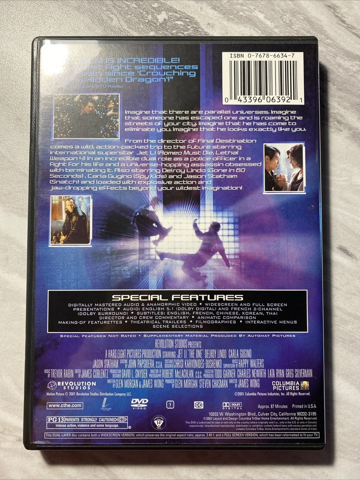 The One (DVD, 2001) Special Edition 43396063921| eBay