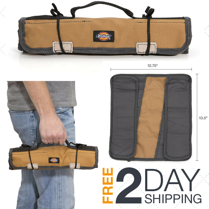 Wrench Roll Up Socket Bag Hand Tool Organizer Pouch Portable Storage ...