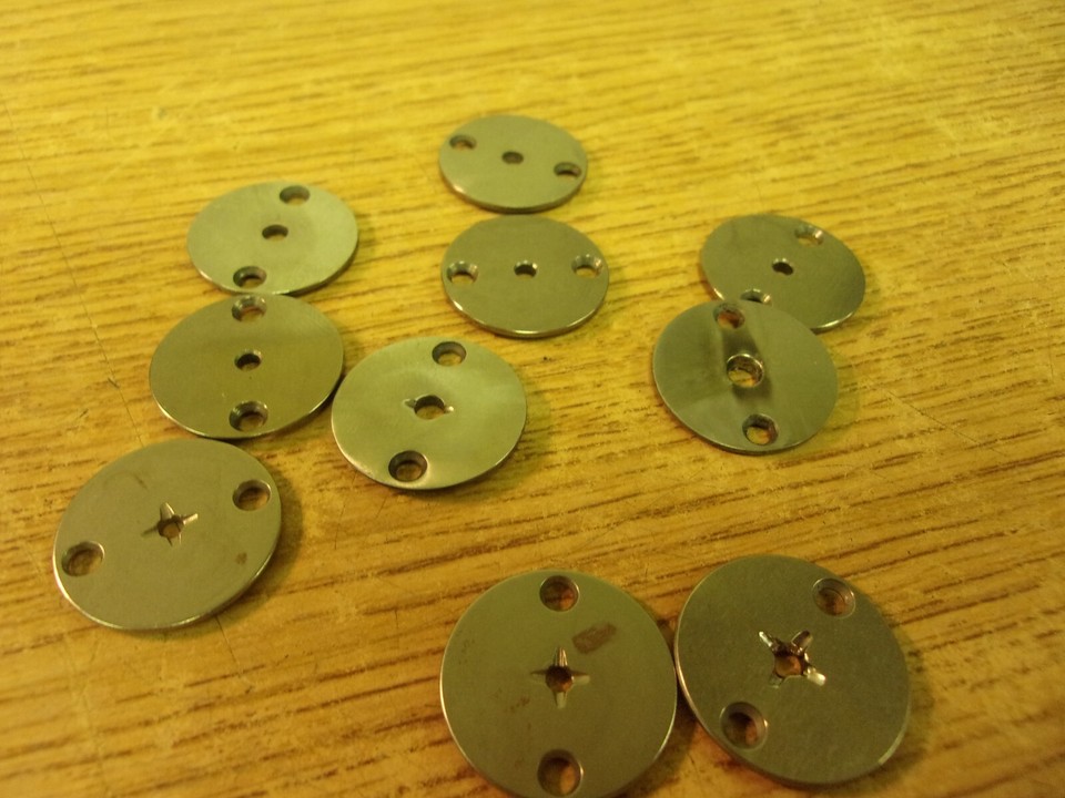 Needle Hole Plate for Bartack Sewing Machines lot Of 10, Various Kinds ...