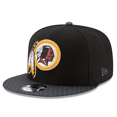 NWT Authentic NFL Washington Redskins Sideline Black New Era 9Fifty ...
