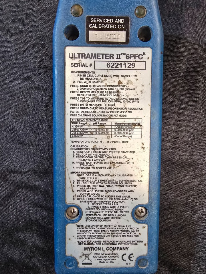 Myron L Company Ultrameter II 6PFCE Fully Functional | eBay