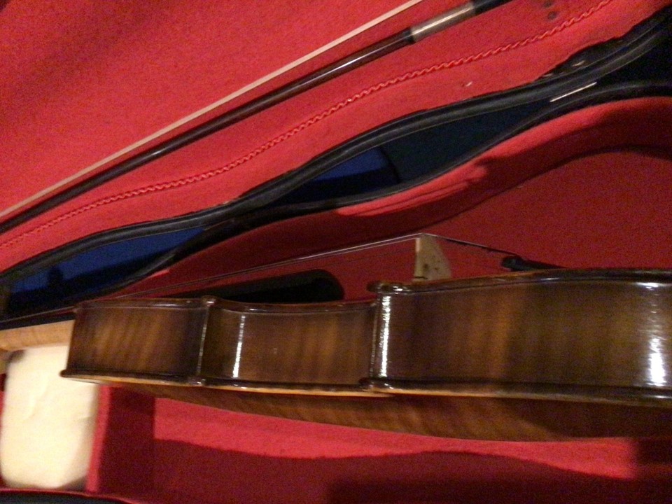 Good quality Small Viola 15 1/4 inch back Made in Hungary With Case ...