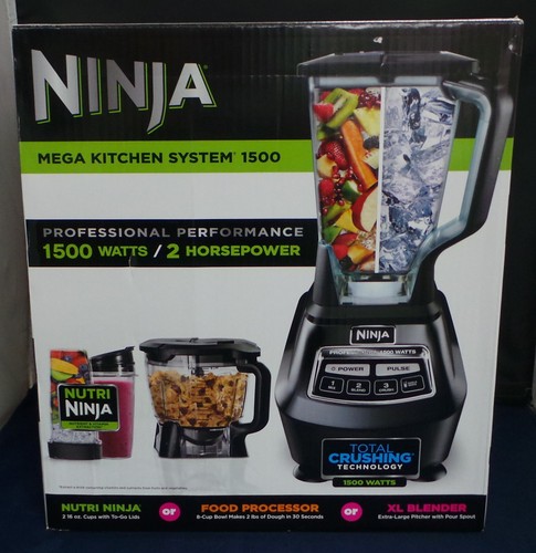 Ninja Mega Kitchen System (BL770) Blender/Food Processor with 1500W ...