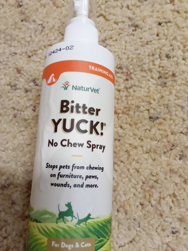 NaturVet BITTER YUCK No Chew Spray For Dog/Cat - Water Based 8 oz | eBay