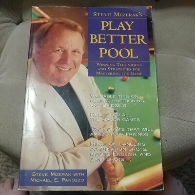 Steve Mizerak's Play Better Pool-pb-Panozzo-1st print-illustrated | eBay