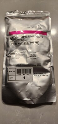 Genuine Ricoh D0749670 Magenta Developer for C651 C751 | eBay