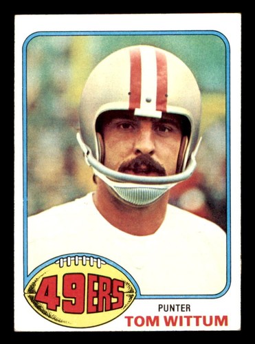 1976 Topps Football #513 Tom Wittum EX/MT *d3 | eBay