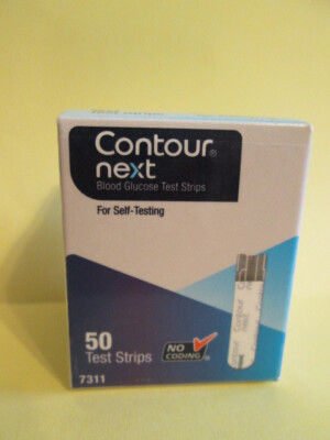 Contour NEXT test strips 50ct, expire FEB 2026, DISCOUNT if buy 2 ...