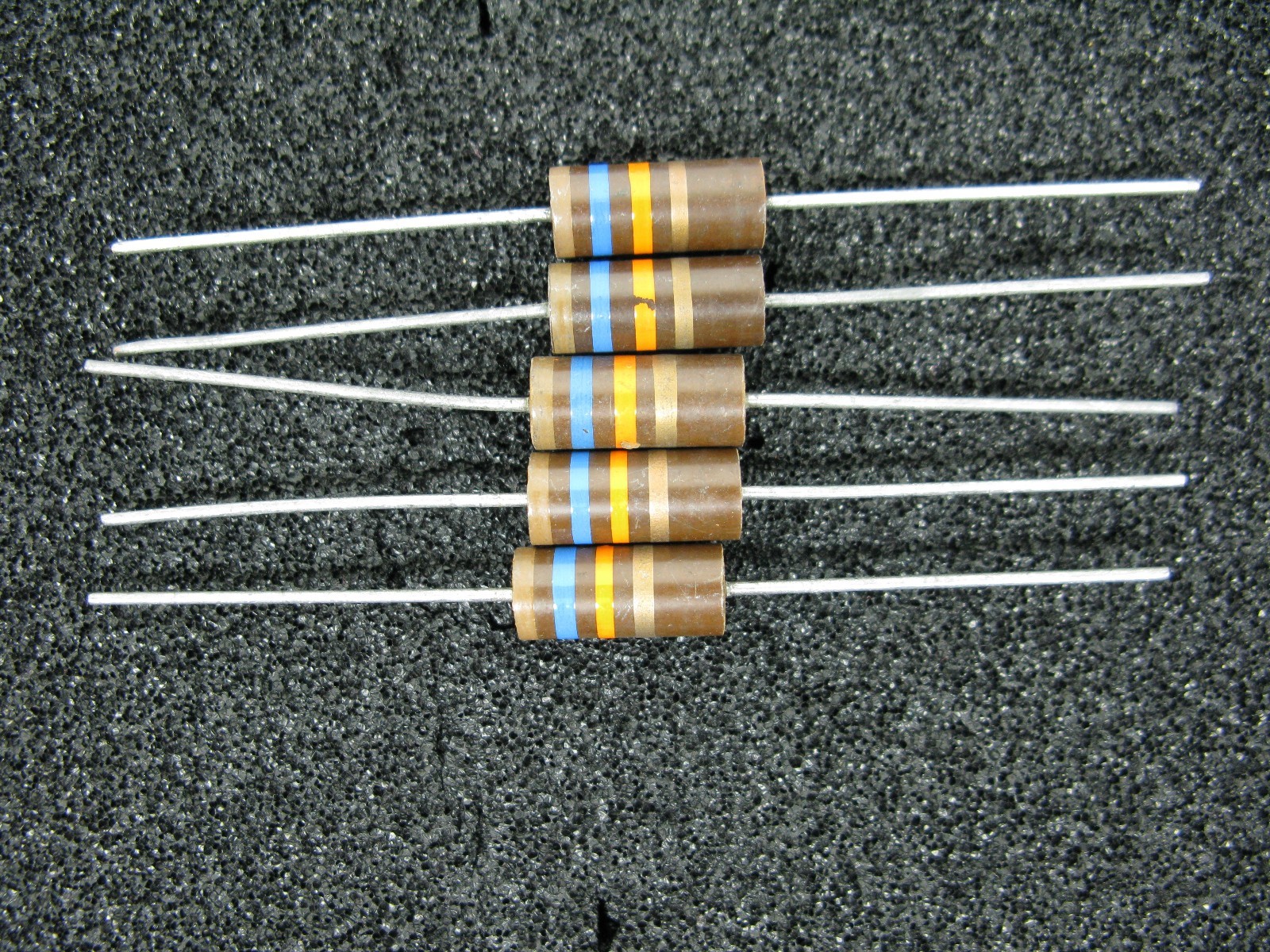 Ohmite 16k Ohm 2 Watt 5% RC42GF163J Carbon Comp Resistor NOS (5 PCS) | eBay