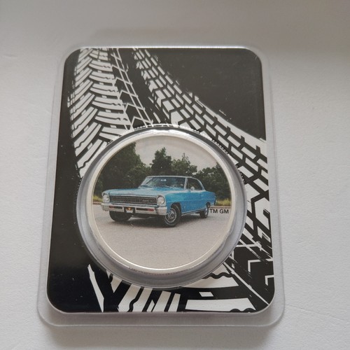 Chevrolet Nova SS 1 oz Colorized Silver (in TEP) New in Package | eBay