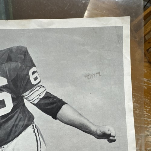 RAY NITSCHKE NFL Football Packers Signed Autographed Photo 8x10 1972 ...