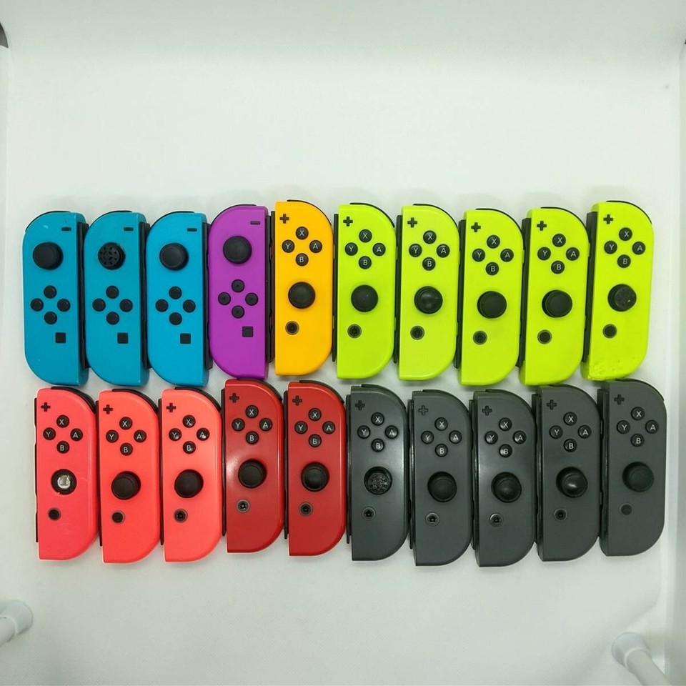 Nintendo Switch Joy-Con controller set for parts junk random color 20 ...