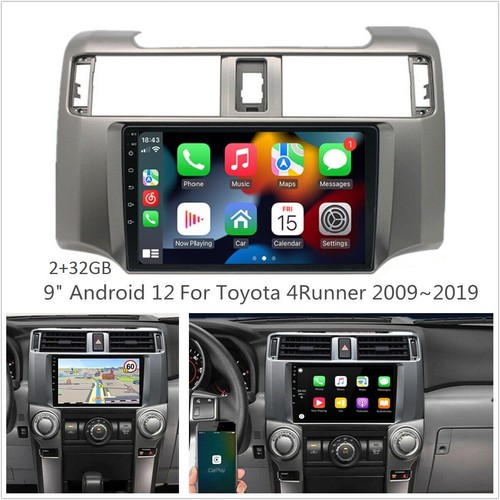 For Toyota 4Runner 2009-2019 Android 12 Car Stereo Radio 9" GPS Navi ...
