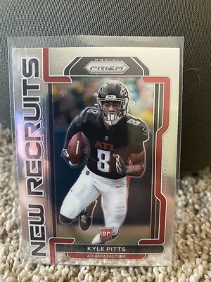 2021 Panini Prizm Football KYLE PITTS New Recruits #NR-10 Falcons RC ...