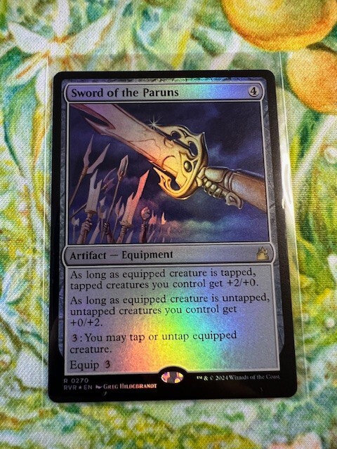 Sword of the Paruns (Foil) MTG: Ravnica Remastered *Pack Fresh* | eBay