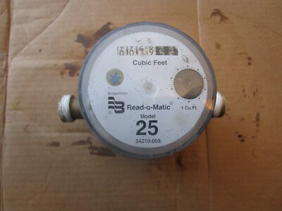 Gas & Water Meters - Model 25 Water Meter
