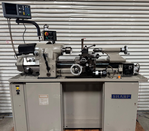 SHARP HARDINGE HLV-H Clone 11 x 18 High Precision Tool Room Lathe 1118H ...