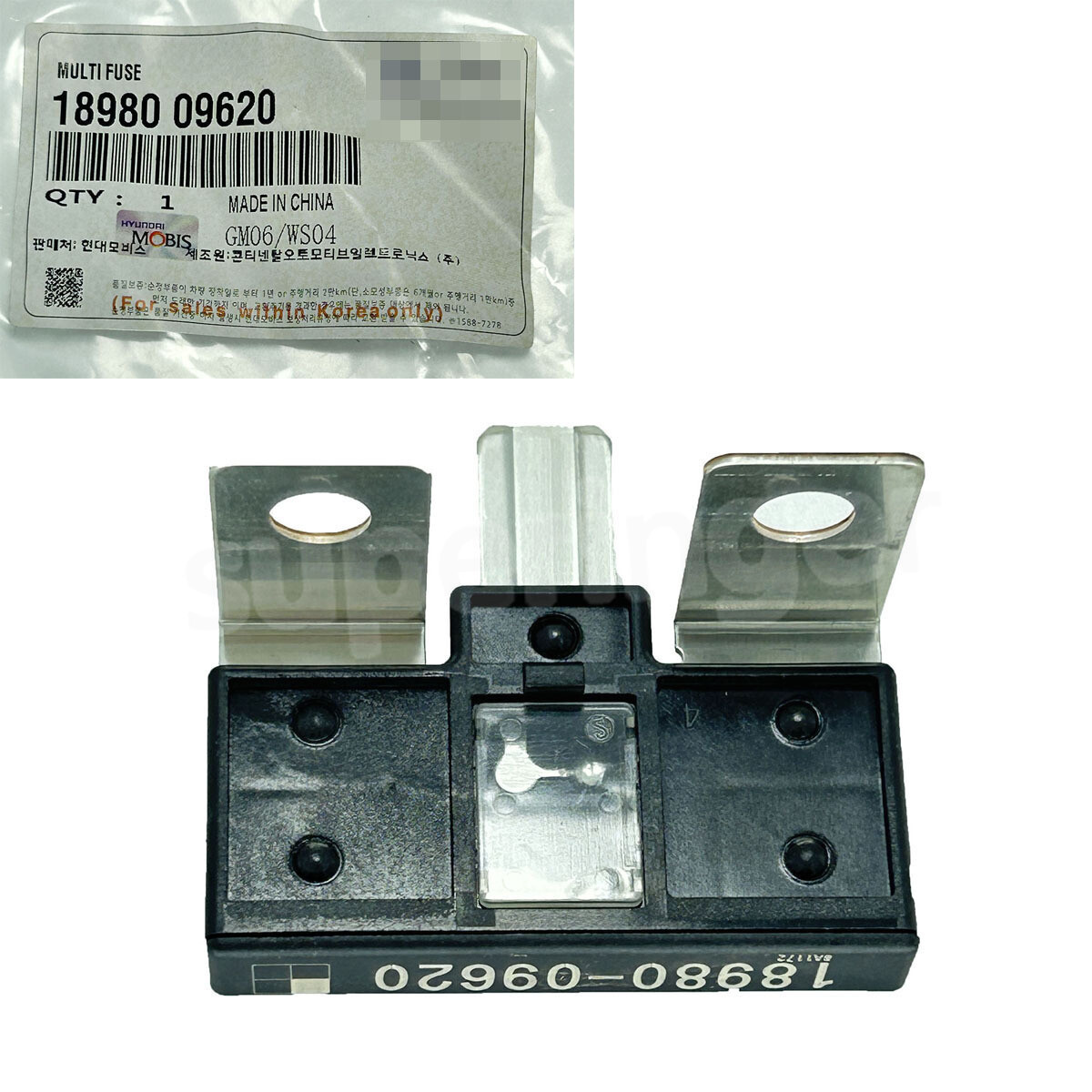 1898009620 Multi-Purpose Fuse For Hyundai Elantra KONA 1.0 T-GDI ...