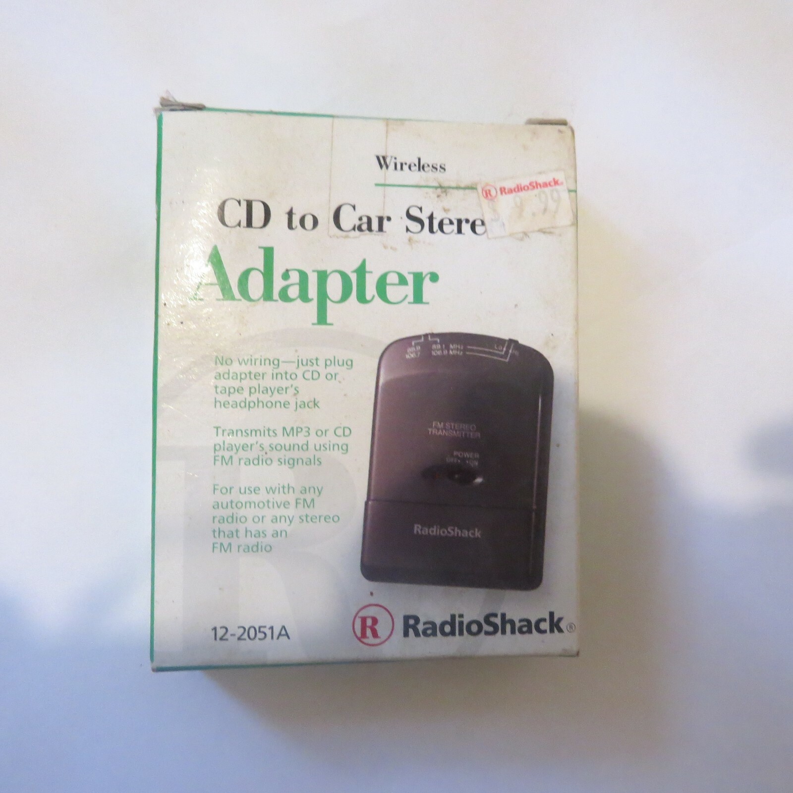 Radio Shack CD to Car Stereo Adapter Brand New In Original Box Vintage ...
